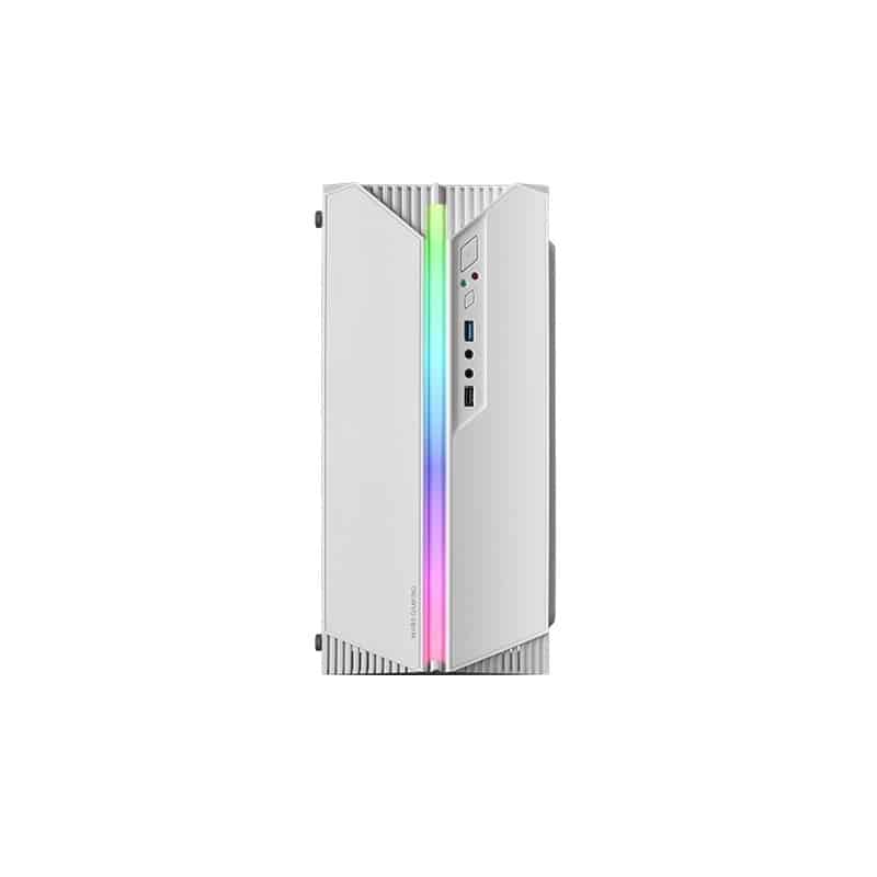 Caixa Gaming Micro-ATX Mars Gaming MC-S1 Branca - Limifield