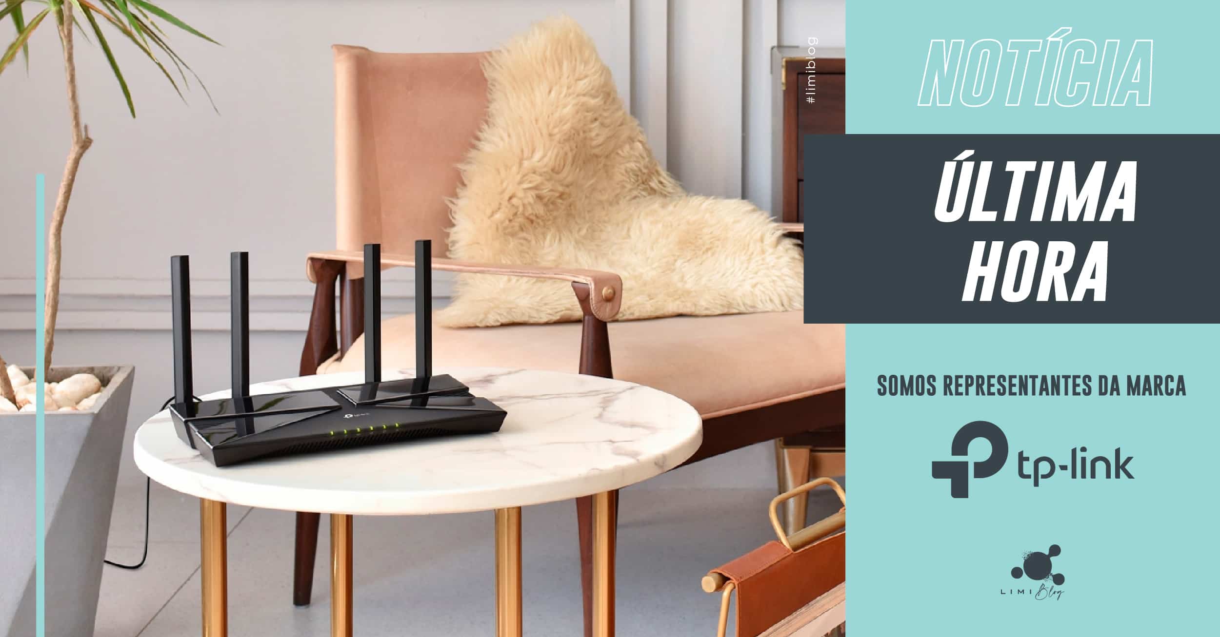 Sabia que Somos Representantes da Marca TP Link - Limifield