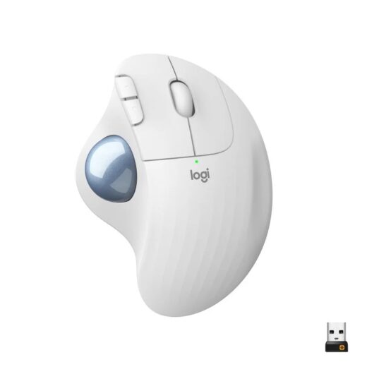 Rato Bluetooth Ergonómico Logitech Trackball M575 2000 Dpi Branco ...