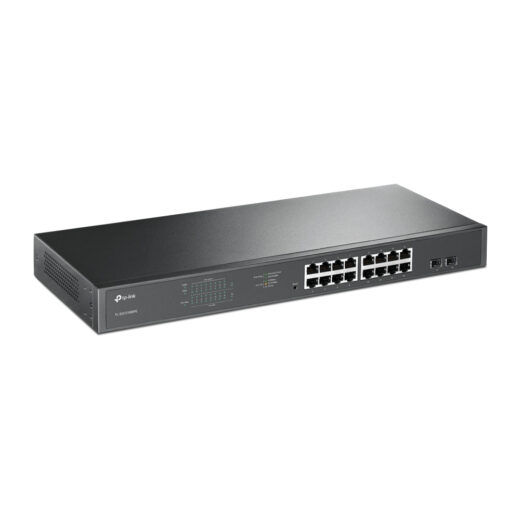 Switch Rack 19 TP-Link TL-SG1218MPE 16portas - Limifield