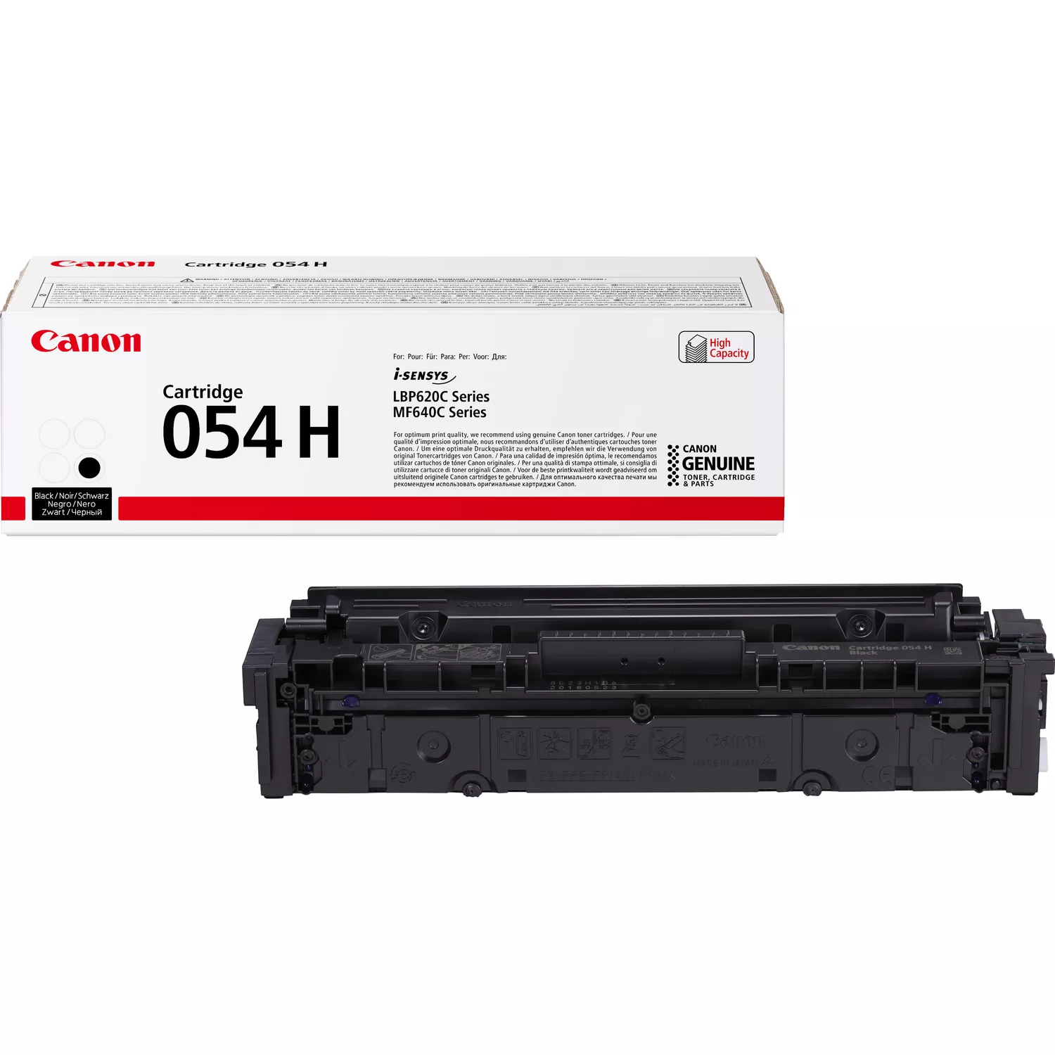 Toner Original Canon 054H Preto - Limifield