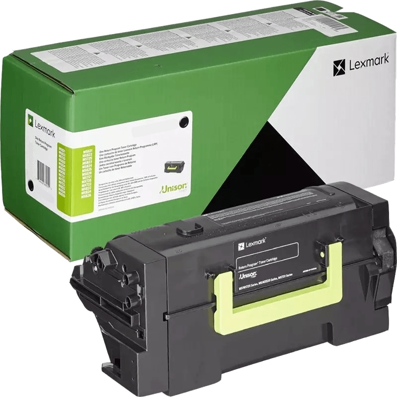 Toner Original Lexmark 58D2U00 Preto - Limifield