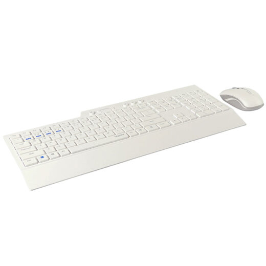 Conjunto Teclado + Rato Rapoo 8200T Multi-mode Wireless Desktop Branco ...